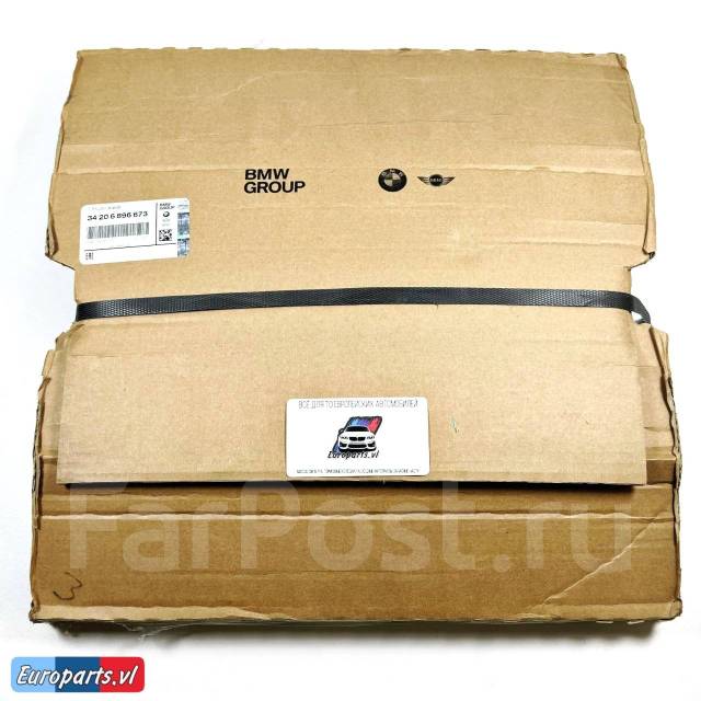 Тормозной диск задний BMW X5 G05, BMW X6 G06, BMW X7 G07. 34206896674 ...