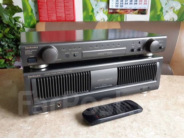 Предусилитель + усил мощности Technics 800 Reference Япония, б/у, в ...