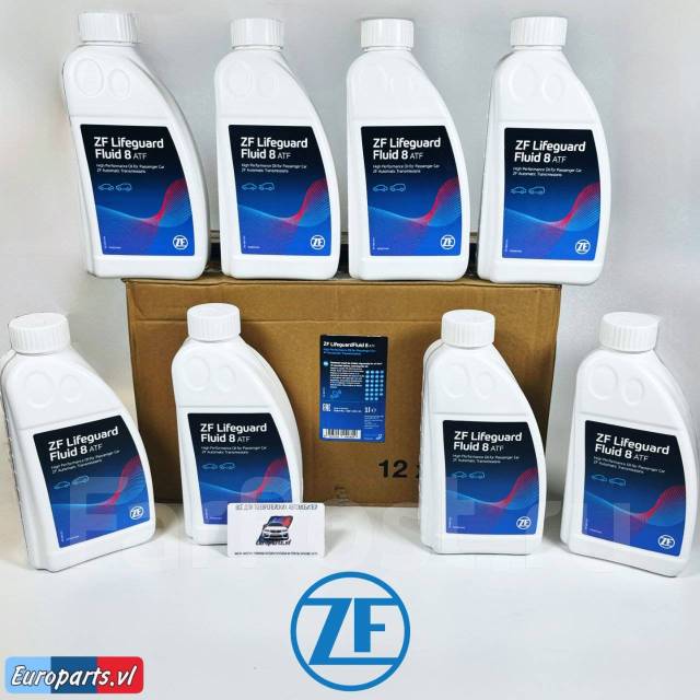 Масло трансмиссионное ZF Lifeguard 8HP + фильтр АКПП ZF для BMW гибрид ...