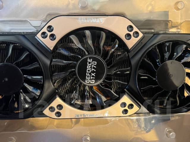 GeForce GTX 770 JetStream 2Gb (GDDR5, 256 bit), б/у, в наличии. Цена: 5 000₽ во Владивостоке