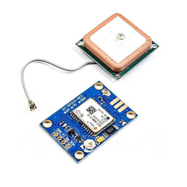 GPS модуль с антенной NEO-8M, GPS-модуль GY-GPSV3-NEO-8M, новый, в ...