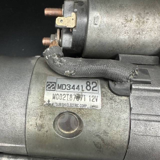 Обслуженный стартер Mitsubishi 4D56. [MD344182] Оригинал! купить во ...