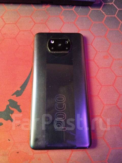 Poco x3 pro, 256 гб, 6.67", моноблок, синий, NFC, б/у, в наличии. Цена ...