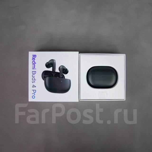 Наушники беспроводные Redmi Buds 4 Pro (M2132E1) Чёрный, новый, в ...