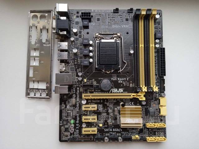 ASUS H87M-E, б/у, в наличии. Цена: 500₽ во Владивостоке