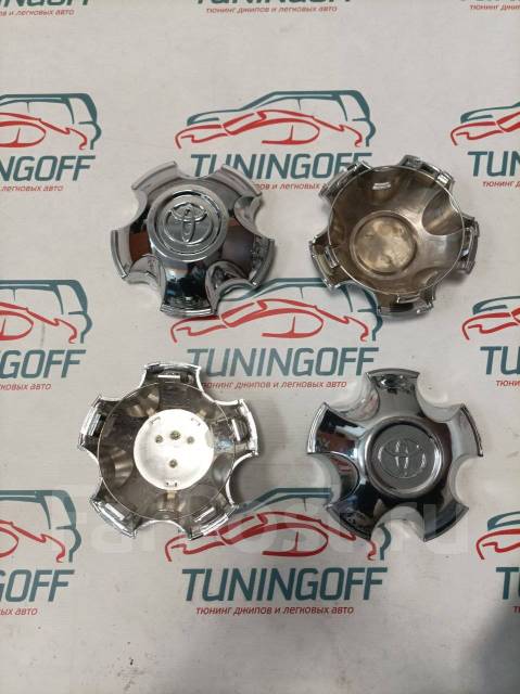 Колпаки (Заглушки) в литьё хром Toyota Land Cruiser 100 купить во ...