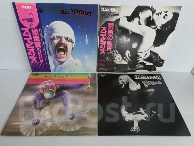 Винил. Scorpions. Japan press. Original, б/у, в наличии. Цена: 7 000₽ в ...