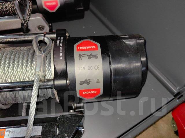 Лебедка Electric Winch 12v 6000 LBS. трос сталь купить во Владивостоке ...