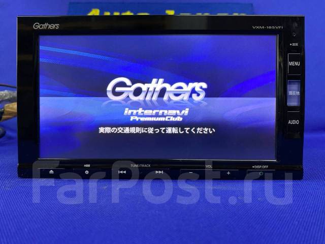 Магнитола Gathers VXM-185VFi, 2 DIN — 178x100 мм, б/у, в наличии. Цена: 18 000₽ во Владивостоке