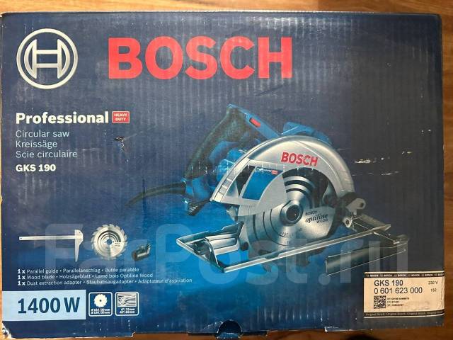 Циркулярная пила bosch gks 190 Новая, новый, в наличии. Цена: 12 000 ...