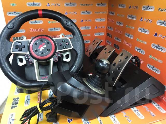 Руль FlashFire Suzuka Racing Wheel ES900R черный, б/у, в наличии. Цена ...