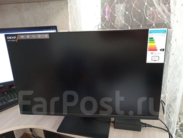 Новый монитор 27 дюймов 2К DEXP, 27", IPS, 2560x1440 (WQHD), в наличии ...