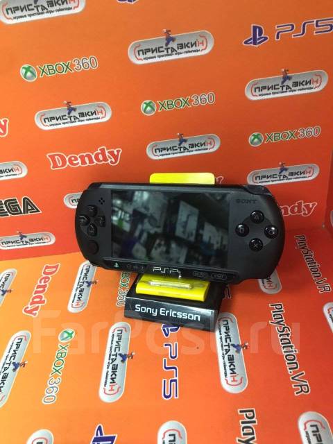PSP - E 1008 8 ГБ + игра S/N2524191. Гарантия Приставкин Центр, Sony ...