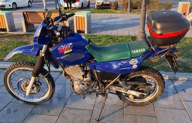 Yamaha XT 400, 1995, 400 куб. см. 4х тактный, с пробегом, исправен, 15 ...