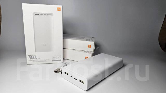 Повер банк на 20000 mAh Xiaomi Mi Power Bank USB-S Two-way FastCharge ...