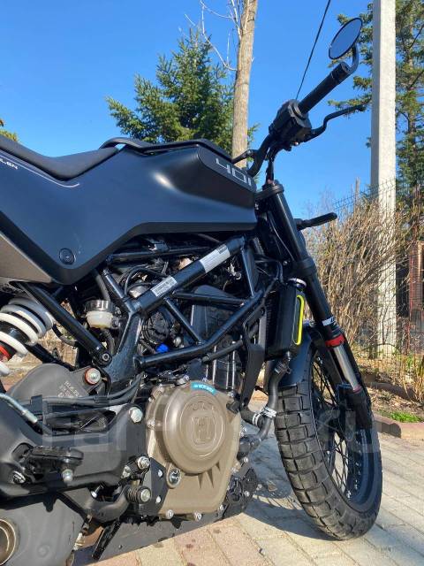 Husqvarna Svartpilen 401, 2023, 400 куб. см. 4х тактный, без пробега ...