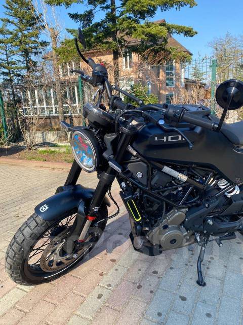 Husqvarna Svartpilen 401, 2023, 400 куб. см. 4х тактный, без пробега ...