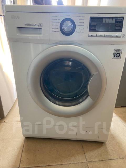 Стиральная машина LG, LG, 6,0 кг, б/у, в наличии. Цена: 17 000₽ в ...