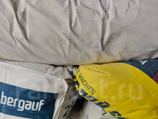 Гипсовая штукатурка Бергауф 25 кг, в наличии. Цена: 350₽ во Владивостоке