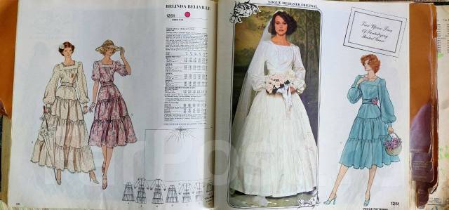 Каталог моделей "Vogue Patterns" 1981 год, б/у, в наличии. Цена: 250₽ во Владивостоке