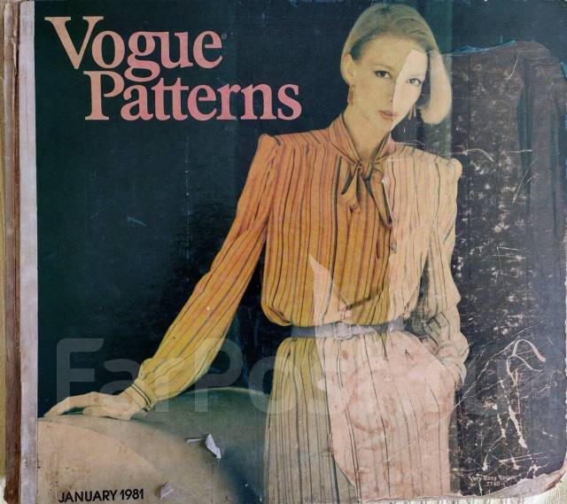 Каталог моделей "Vogue Patterns" 1981 год, б/у, в наличии. Цена: 250₽ во Владивостоке