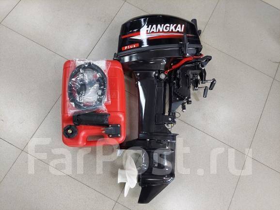 Лодочный мотор Hangkai 9.9 Plus 20 Л. С 2024 год Новинка, 20,00 л.с. S (381 мм), бензиновый, 2 ...