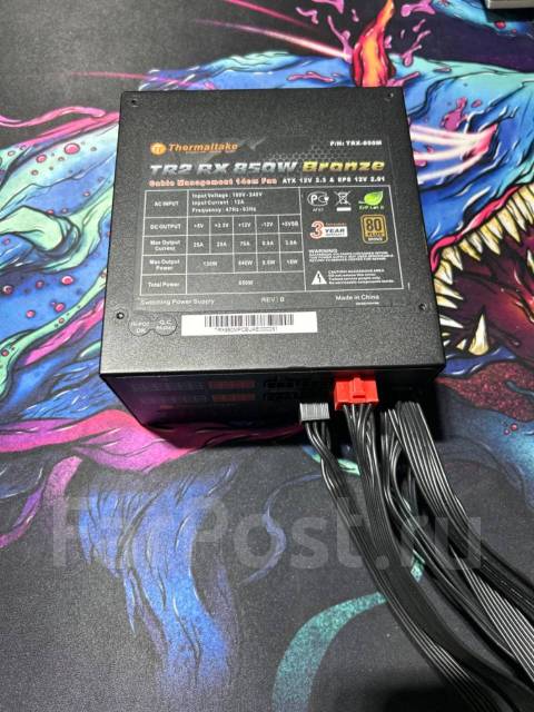 Блок питания Thermaltake TR2 RX 850W Bronze, б/у, в наличии. Цена: 4 ...