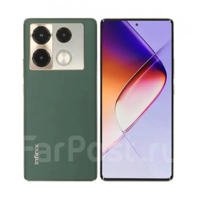 Смартфон Infinix Note 40 Pro 8/256 Gb Зелёный, 6.78", зеленый, новый ...
