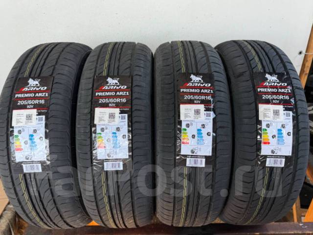Arivo Premio ARZ1, 205/60 R16, 16", 4 шт, 205 мм, 60 %, радиальный ...