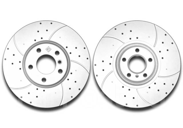 Перфорированные тормозные диски Gerat DSK-F205P купить в Санкт ...
