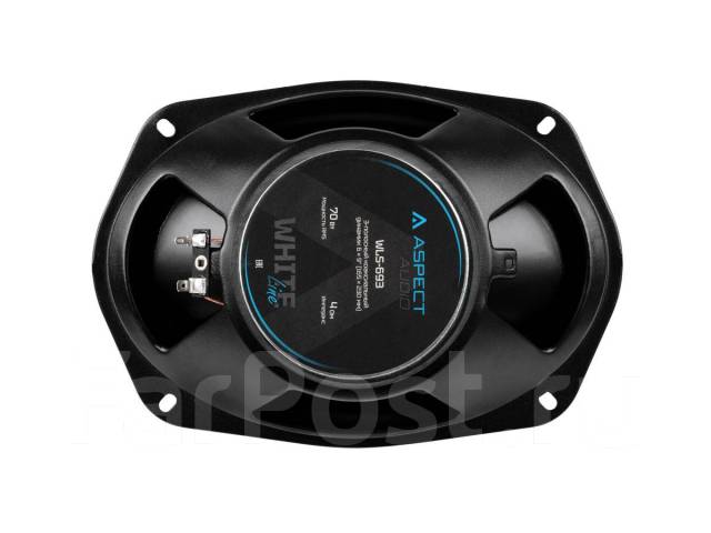 Коаксиальная акустическая система Aspect WLS-693, 15,2 x 22,9 см (6 x 9 дюймов), 70 Вт, новый, в ...