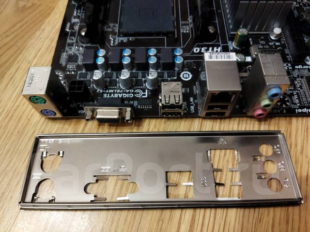 Материнская плата Gigabyte GA-78LMT-S2 (Socket AM3+), AMD 760G, б/у, в наличии. Цена: 2 000₽ во ...