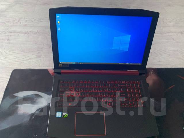 Acer nitro 5 AN515-52-51K6, ноутбук, игровой, 15.6", 1 000 Гб, 12 гб, 2 ...