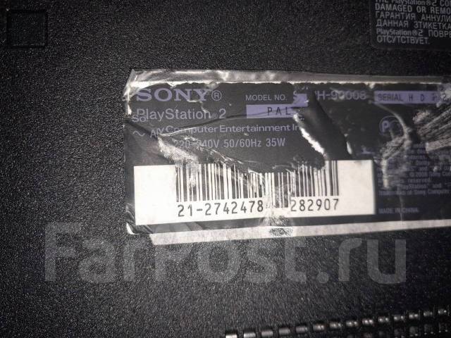 Sony playstation 2 slim Pal 9000 + игры лицензия, б/у, в наличии. Цена ...
