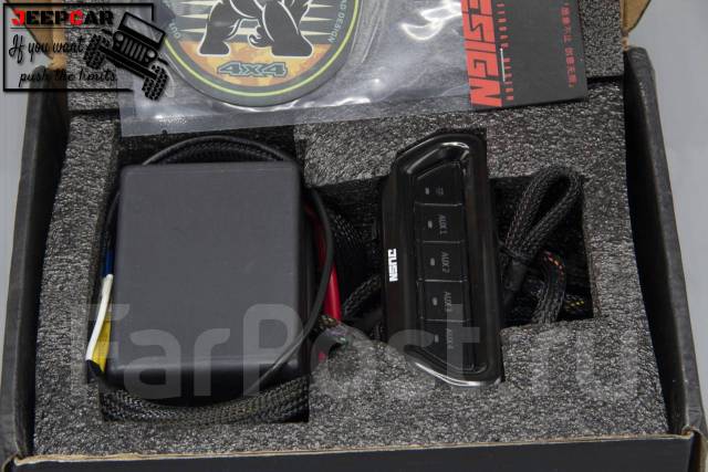 Модуль кнопок AUX от JUSN Design для JEEP Wrangler JL 2018+ купить во ...