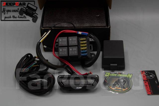 Модуль кнопок AUX от JUSN Design для JEEP Wrangler JL 2018+ купить во ...