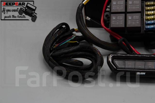 Модуль кнопок AUX от JUSN Design для JEEP Wrangler JL 2018+ купить во ...