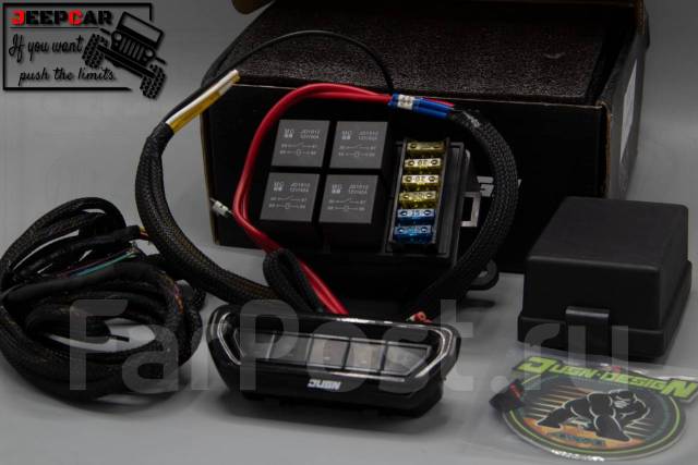 Модуль кнопок AUX от JUSN Design для JEEP Wrangler JL 2018+ купить во ...