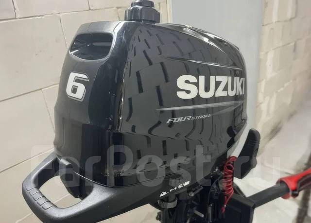 Лодочный мотор Suzuki DF6AS, 6,00 л.с. S (381 мм), 2024 год, бензиновый ...