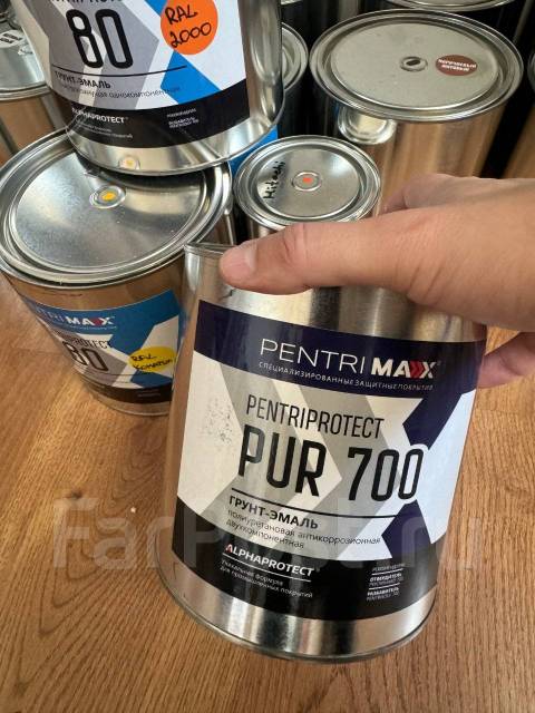 Полиуретановая краска PUR700 для рам 3,2кг (3кг. осн+0,215кг. отв), в ...