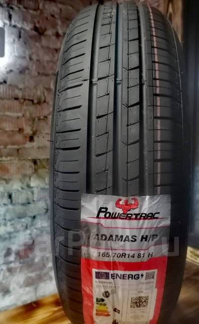 PowerTrac Adamas H/P, 165/70R14 81H, 14", 1 шт, 165 мм, 70 %, радиальный, летние, шипованные ...