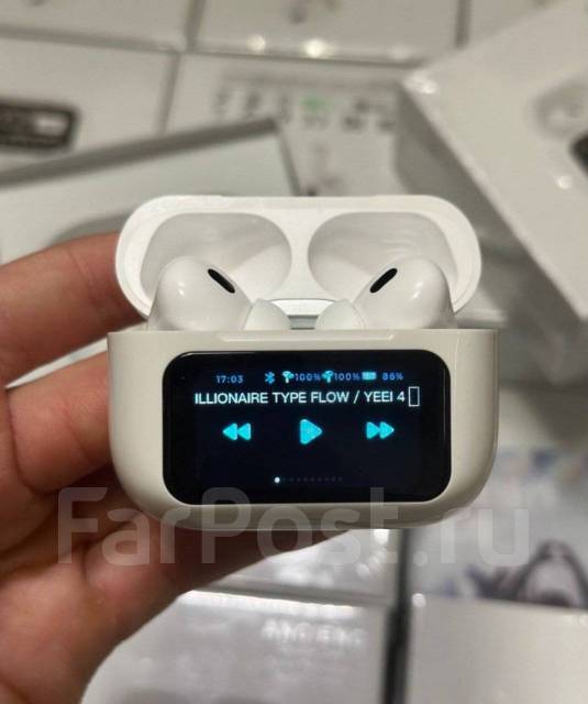 Наушники беспроводные с сенсорным экраном TWS Apple AirPods Pro 2, W&O ...