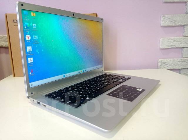 Стильный DEXP! Full-HD/IPS/N4020/8GB/UHD600/SSD128GB, ультрабук, 3 ч. б ...