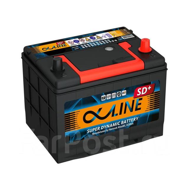 Аккумулятор Alphaline Super Dinamic 85D23L емк.70А/ч п. т.620а ...