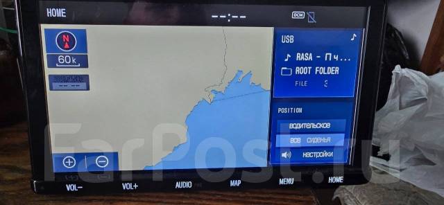 Магнитола 9 дюй Toyota NSZT-Y68T Bluetooth, USB, DVD Меню на Русском, другой, б/у, в наличии ...