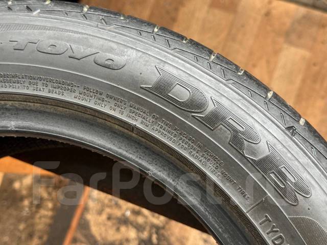 Toyo DRB, 195/55 R15, 15", 1 шт, 195 мм, 55 %, радиальный, летние, без ...