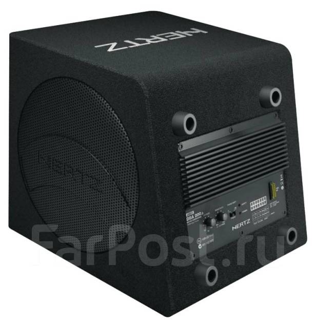 Hertz DBA 200.3 активный сабвуфер, компонентные, 20 x 20 см (7,9 x 7,9 ...