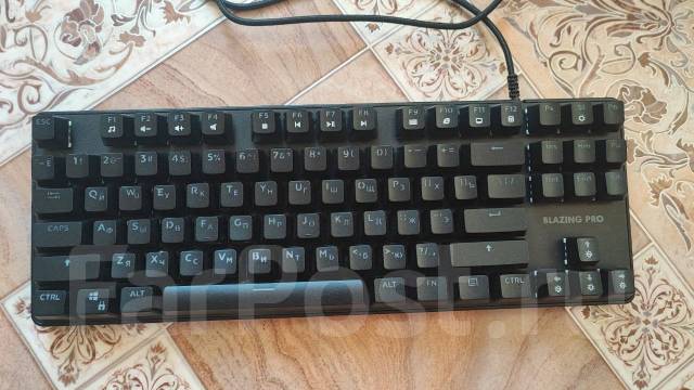 Игровая клавиатура dexp blazing pro, б/у, в наличии. Цена: 1 000₽ во ...