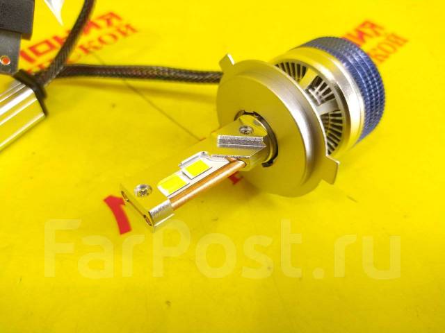 Лампы светодиодные H4 "HiVision" Z7 Power Bright 6000K МЕГА Яркие ...