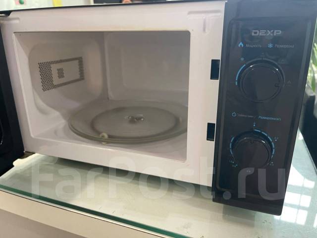 Микроволновая печь Dexp в отличном состоянии, б/у, в наличии. Цена: 3 500₽ во Владивостоке
